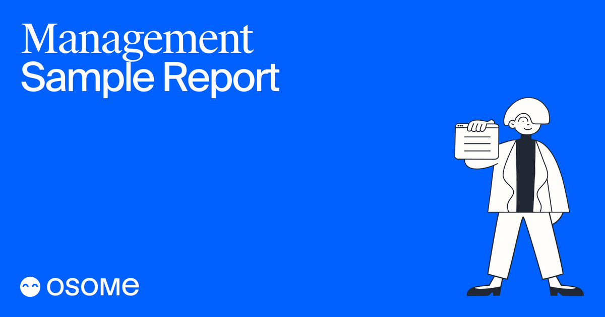 Management Sample Report – Osome Guides