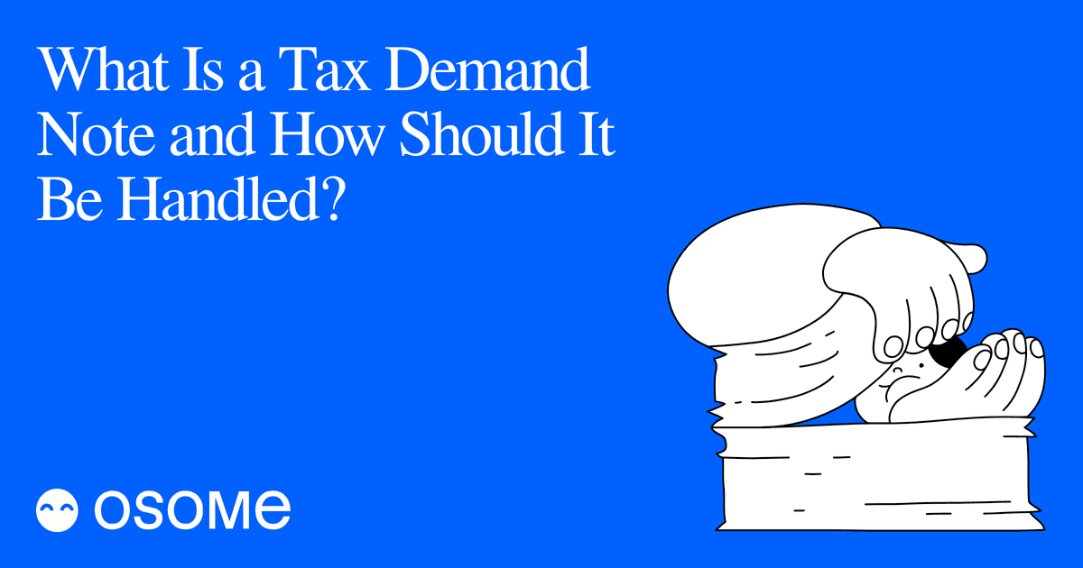 What Is a Tax Demand Note and How Should It Be Handled in Hong Kong?