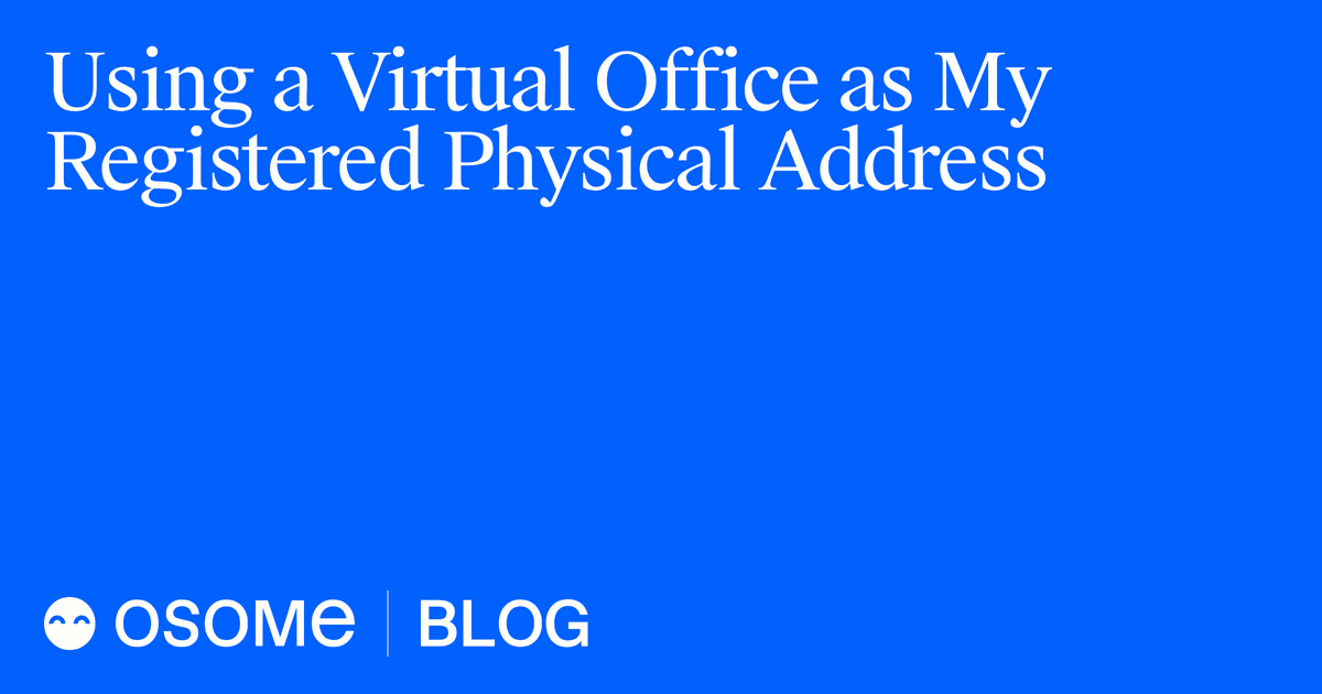 Can I Use a Virtual Office as My Registered Address?