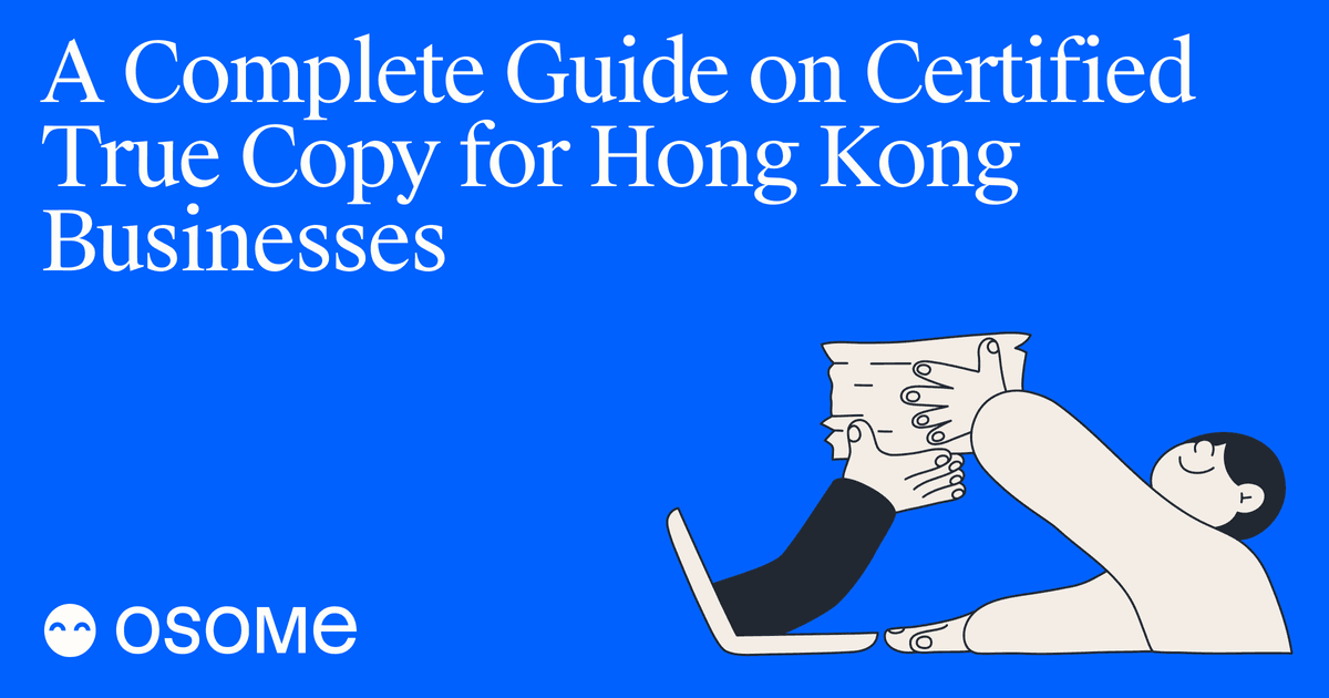 An Essential Guide to Certified True Copy in Hong Kong