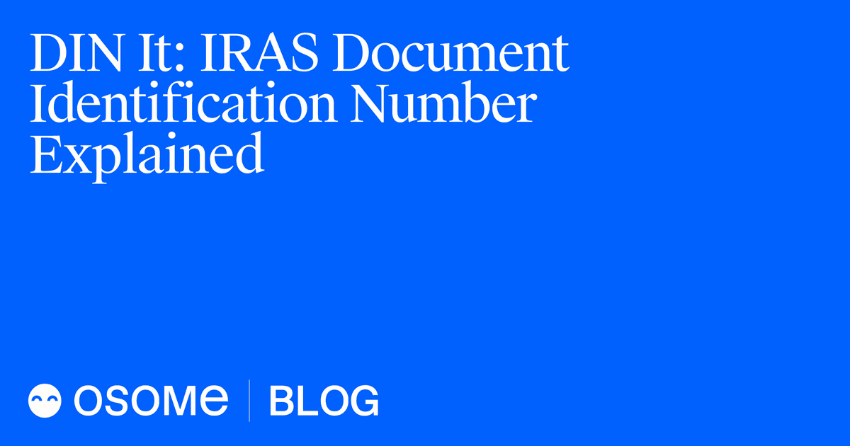 DIN Number - What is It & How to Get? Osome Blog