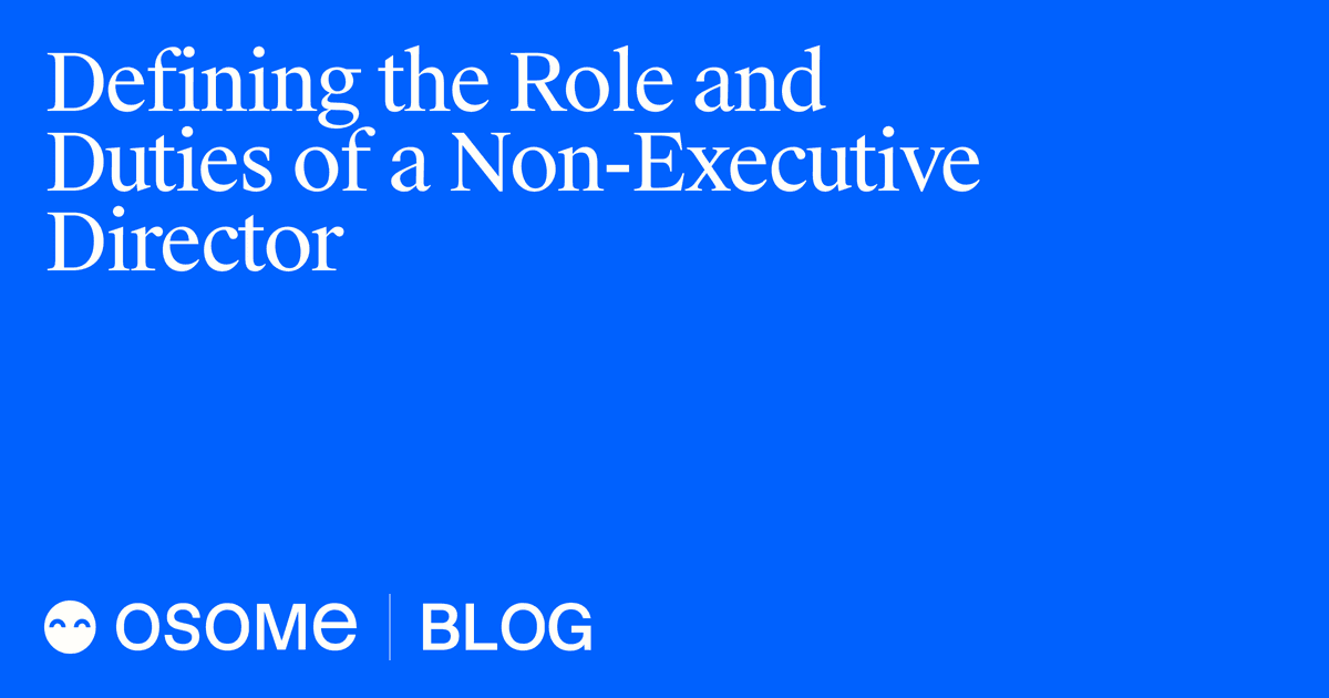 What Does a Non-Executive Director in Singapore Do?