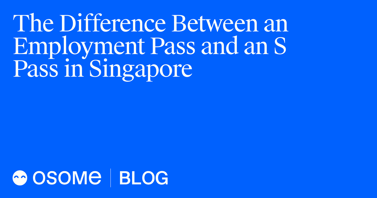 What’s the Difference Between an S Pass and an E Pass?