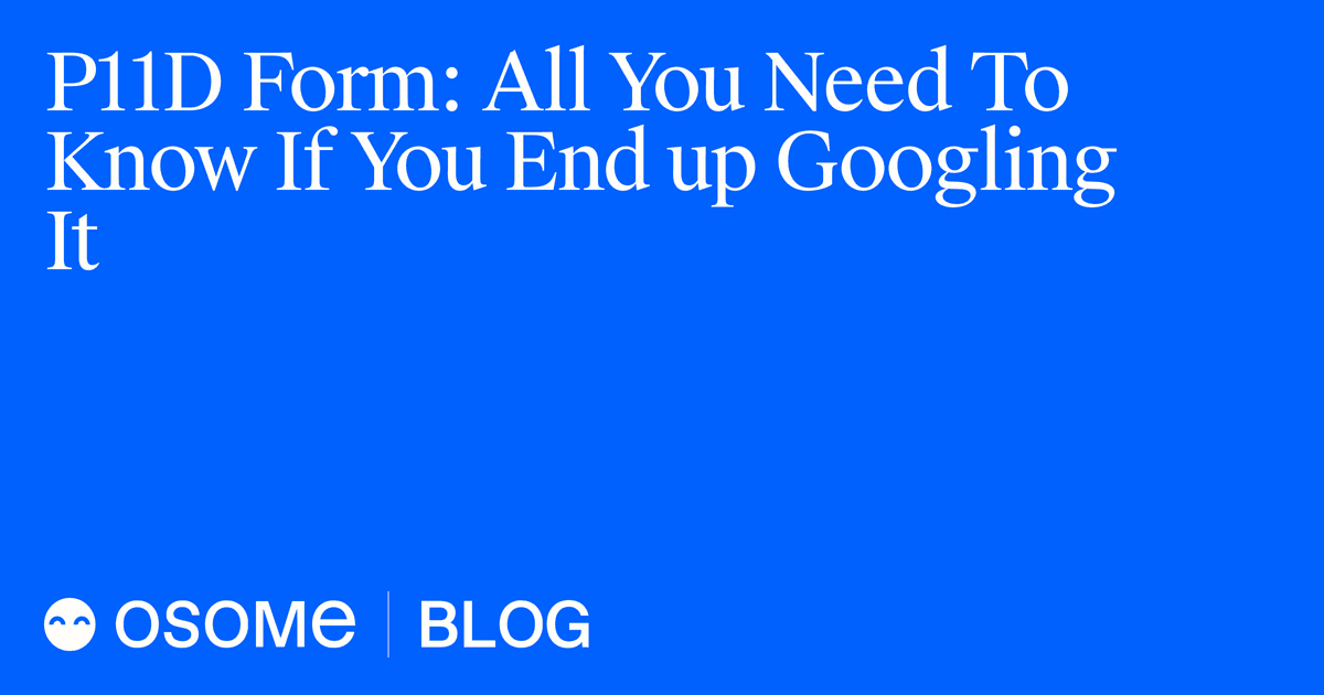 What is a P11D form?