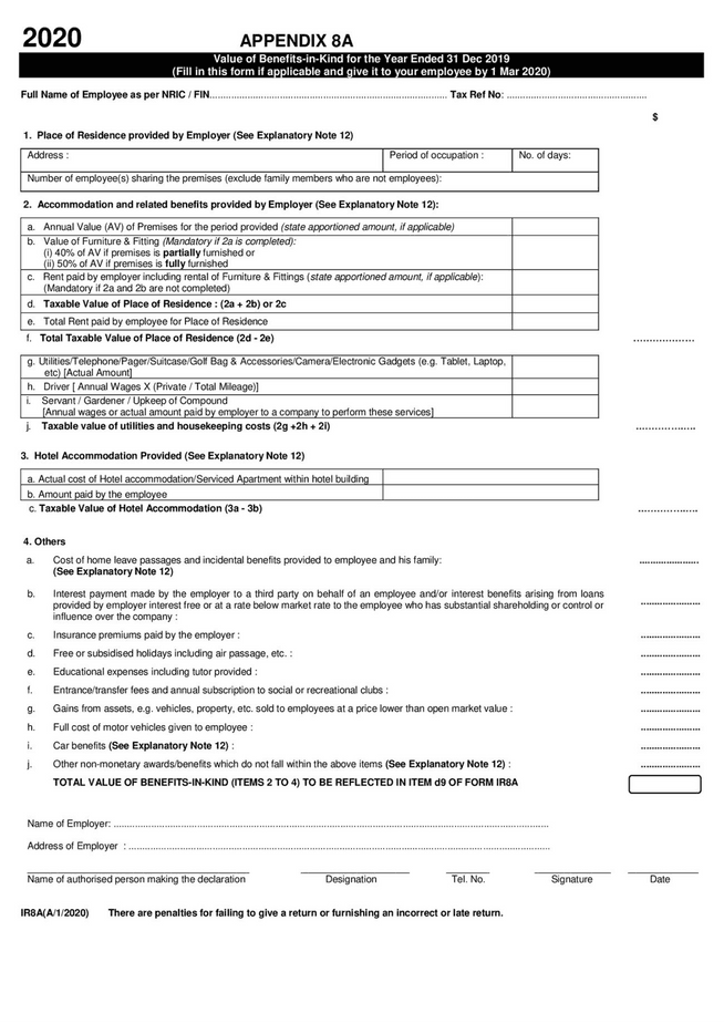 What Is IR8A and Who Submits It: an Employer’s Guide
