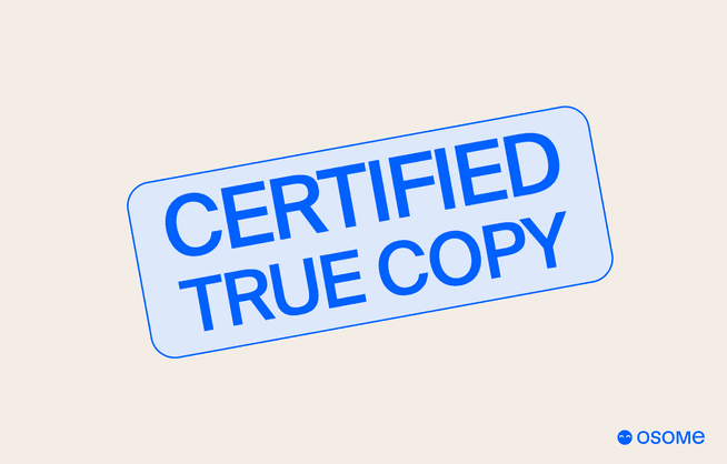 How to Get a Certified True Copy in Singapore