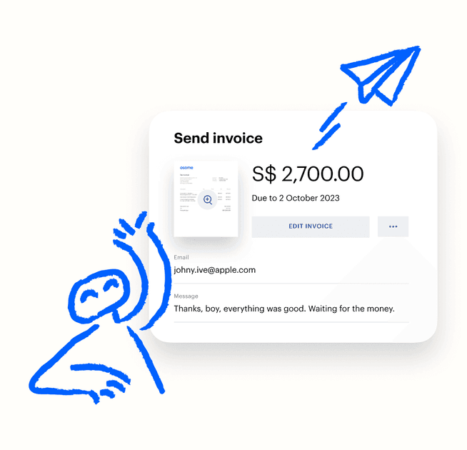 Online Invoicing Software for Small Businesses - Osome Singapore