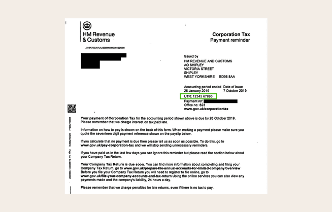 A Guide to Unique Taxpayer Reference Number (UTR)